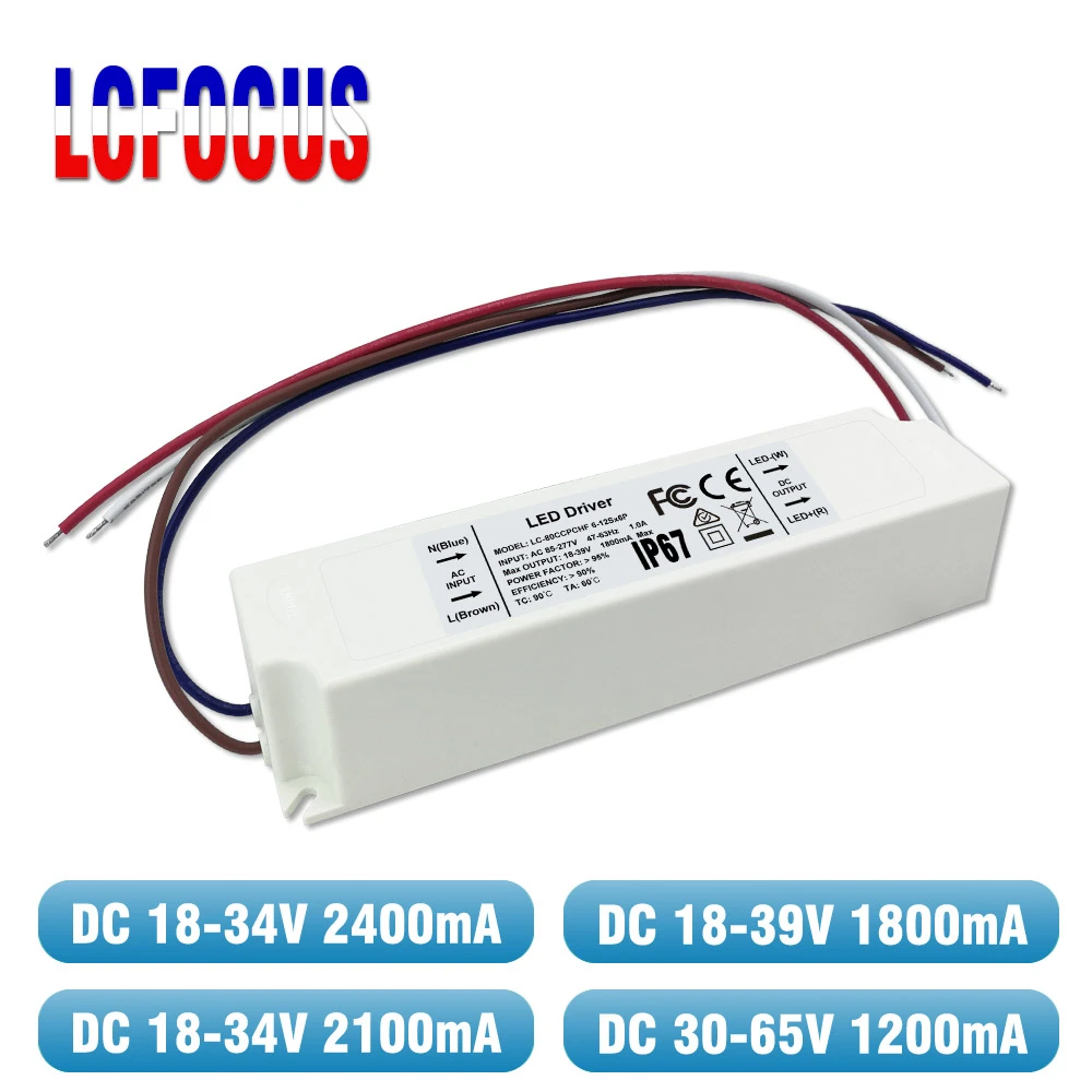 Led Driver 60w 1800ma | Lighting Transformers | Driver Led 60 Watts | Led Driver 60 80w ...
