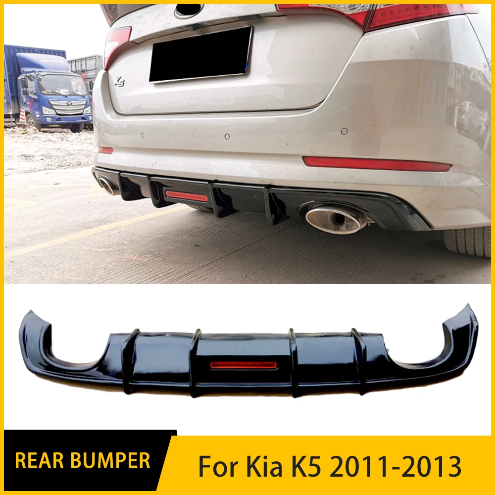 For-Kia-K5-Rear-Bumper-Split-Lip-Body-Kit-Spoiler-Diffuser-Deflector ...
