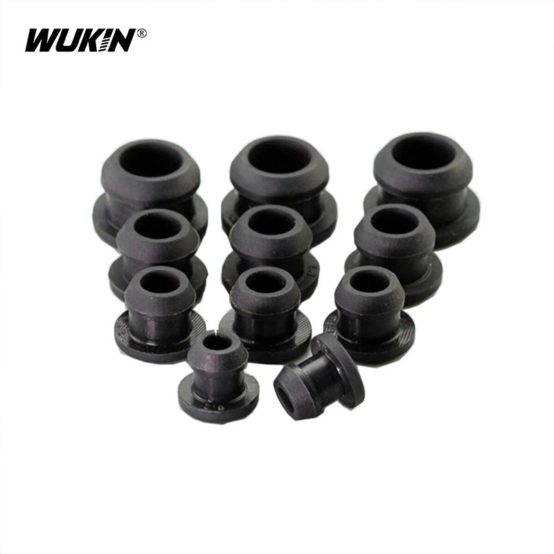 Black Solid Silicone Rubber Caps Seal Type | High Temperature Silicone ...
