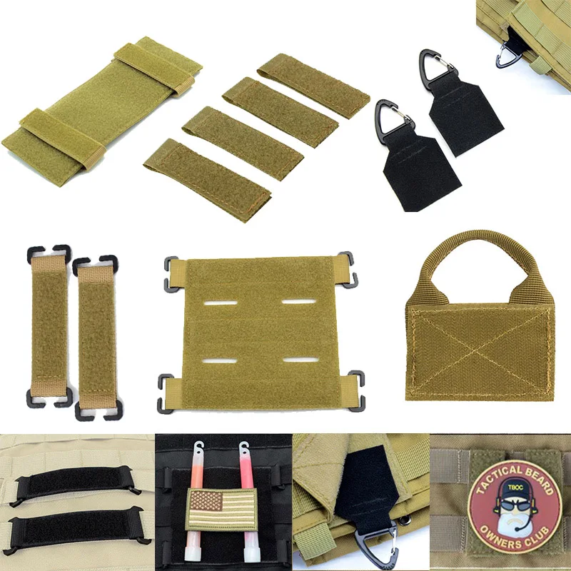 Painel-t-tico-Patch-Molle-para-DIY-Patch-Badge-conversor-de-gancho-e ...