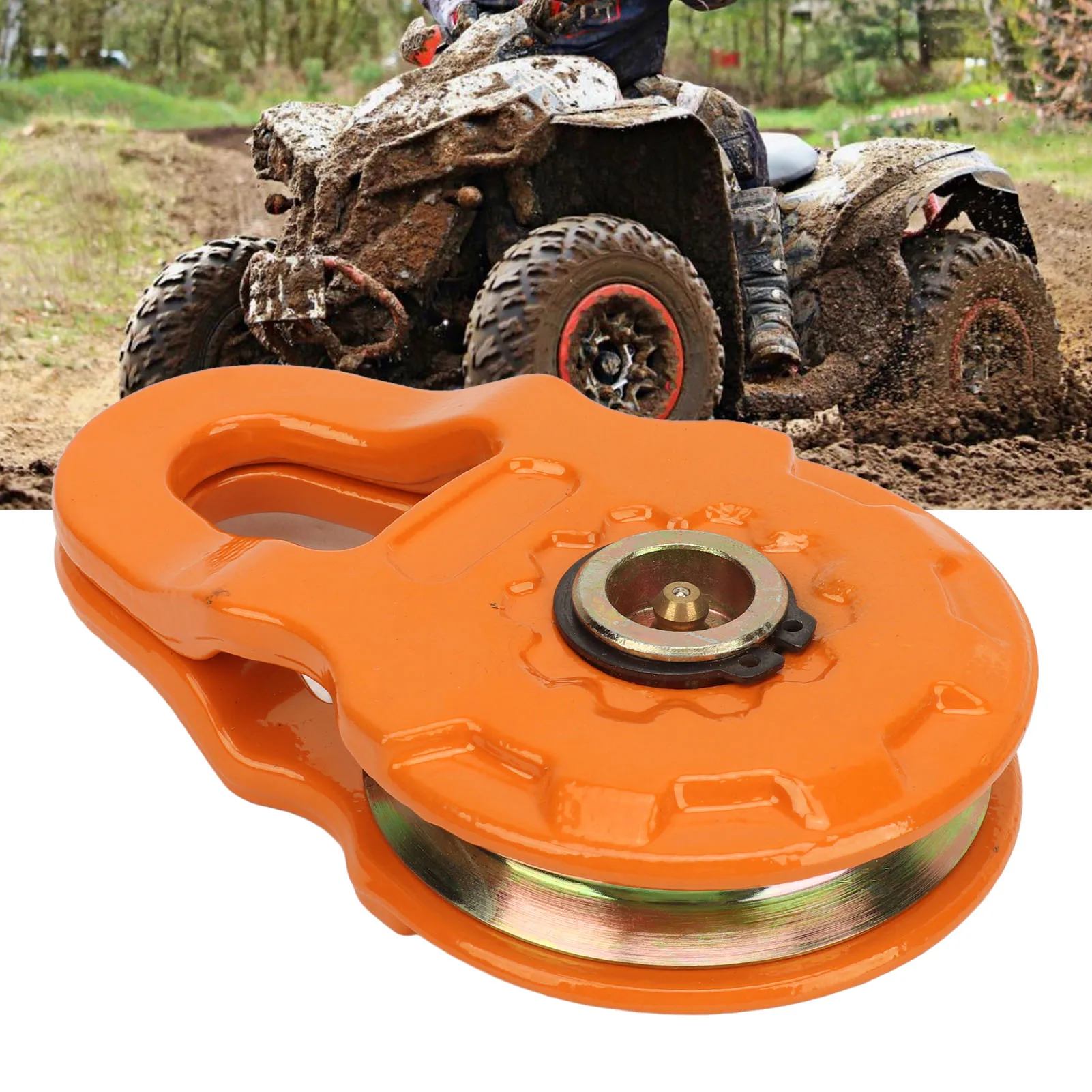 Winch-Snatch-Block-Steel-Portable-Snatch-Block-Pulley-Widely-Used-Heavy ...