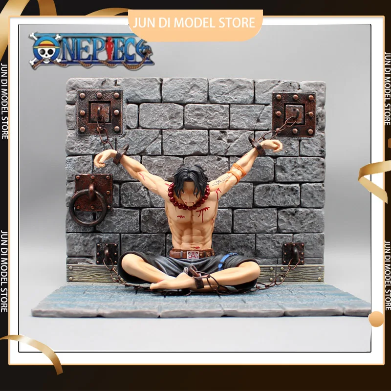 22-5cm-Anime-Ace-ONE-PIECE-Figures-Portgas-D-Ace-Action-Figures-One ...
