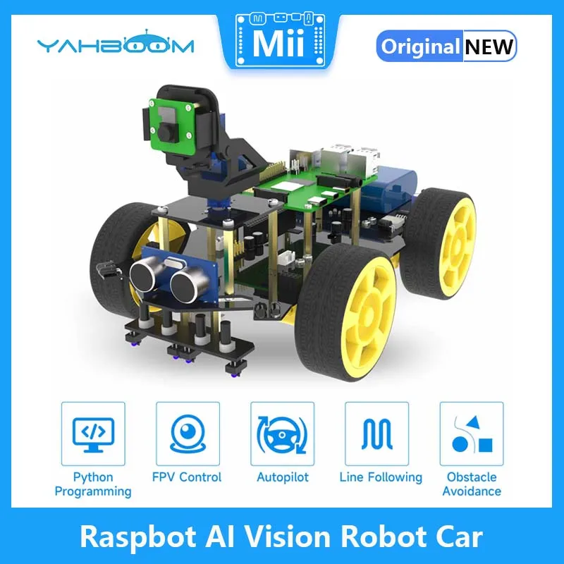Smart Robot Car Kit TurboPi Programmable Robot Car w/ Main Board for ...