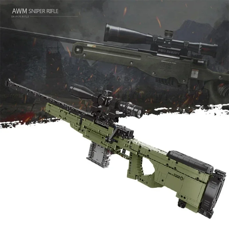 Arma-Real-militar-de-la-Segunda-Guerra-Mundial-Rifle-de-francotirador ...