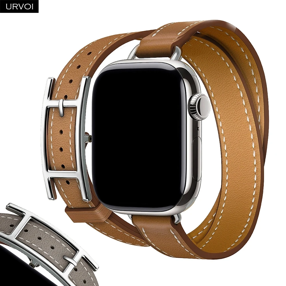 URVOI Hapi Attelage Double Tour para Apple Watch Strap Series 10 9 8 7 ...