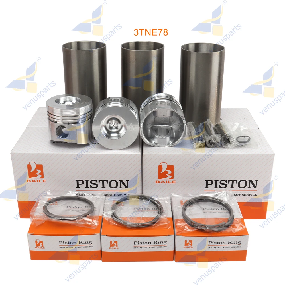 3TNE78-3TNE78A-Overhaul-Rebuild-Kit-for-Yanmar-Piston-Rings-Cylinder ...