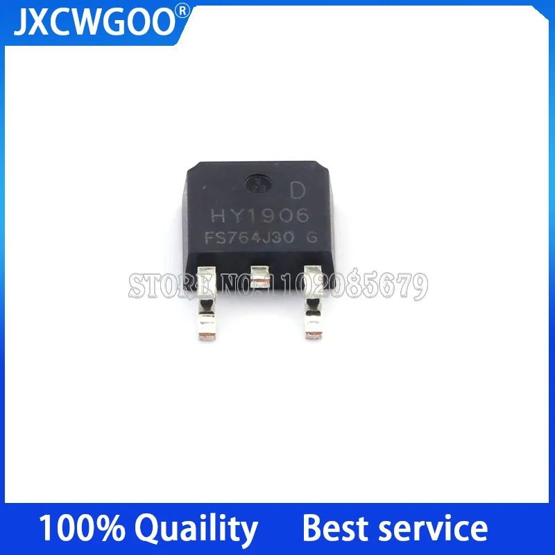 10PCS HY1906D HY1906 TO-252 N-Channel 68v 70A field effect transistor MOSFET New original