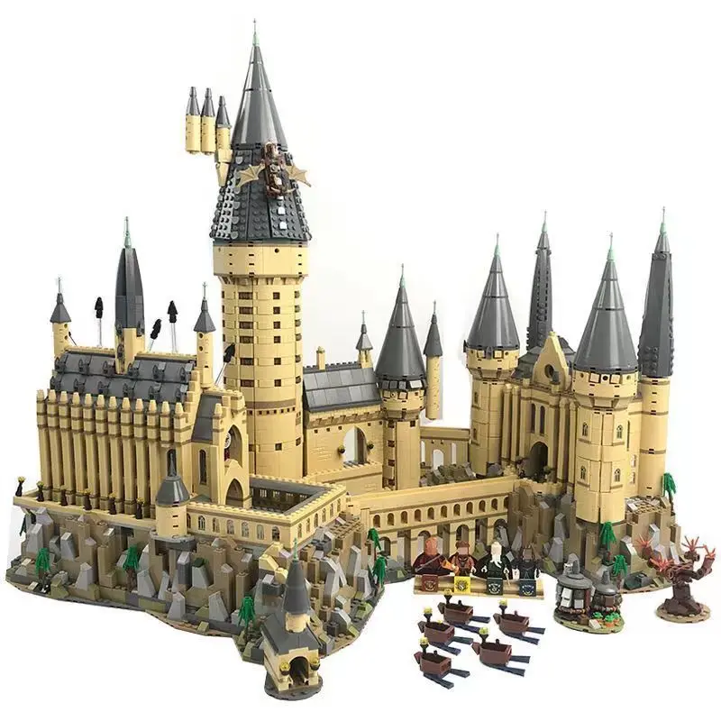 Castelo-de-Hogwarts-para-crian-as-Harry-s-Potter-2-Figure-Tira-de-Luz ...