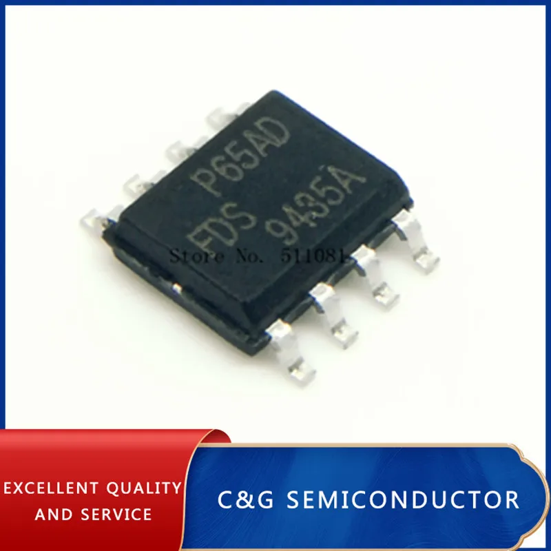 10pcs Fds9435a Fds9435 9435a 9435 Si9435dy Si9435 Sop8 - Integrated ...