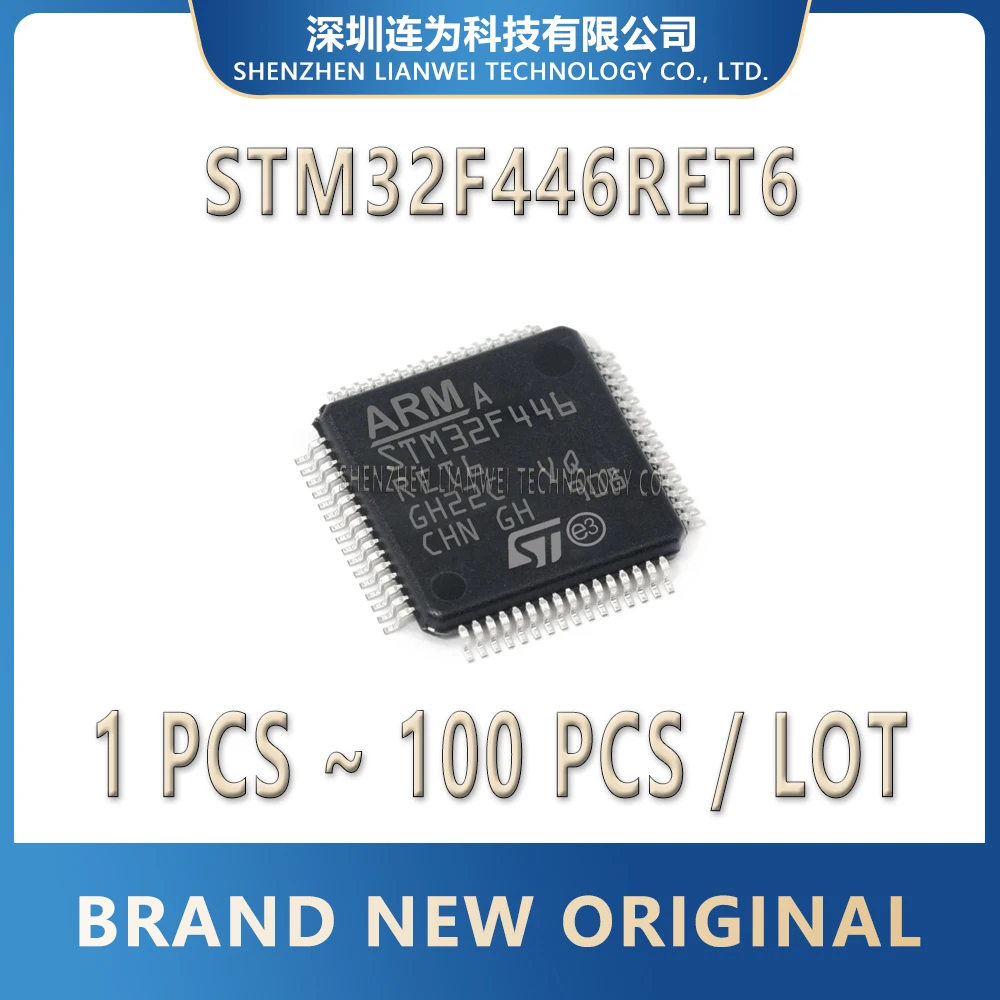 Stm32f446ret6 Stm32f446re Stm32f446 Stm32f Stm32 Stm Ic Mcu Chip Lqfp