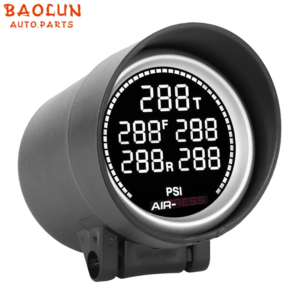 BAOLUN-2-7-Colors-LED-Display-Car-Air-Suspension-Pressure-Gauge-Meter ...