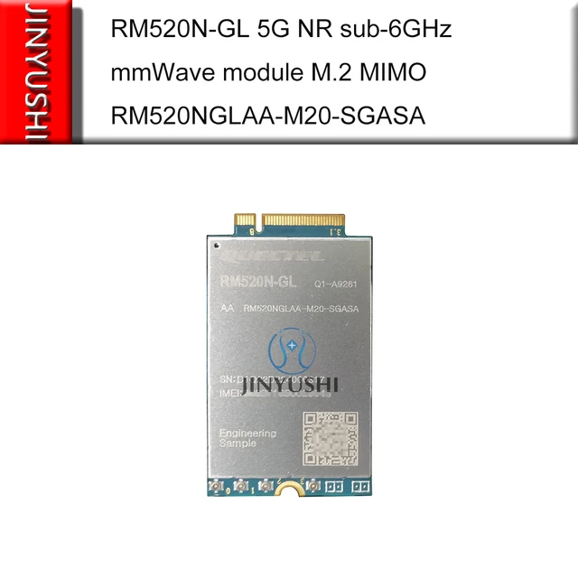 New Quectel RM520N-GL 5G NR sub-6GHz mmWave module M.2 MIMO RM520F-GL ...