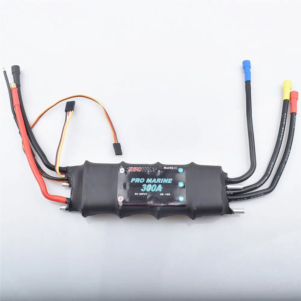 TFL-High-voltage-Pro-MARINE-300A-ESC-Speed-Controller-3S-16S-DC-Input ...