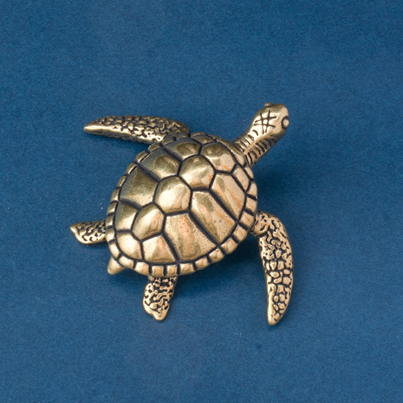 Brass-Sea-Turtle-Figurine-Statue-Desktop-Ornament-Home-Decoration ...