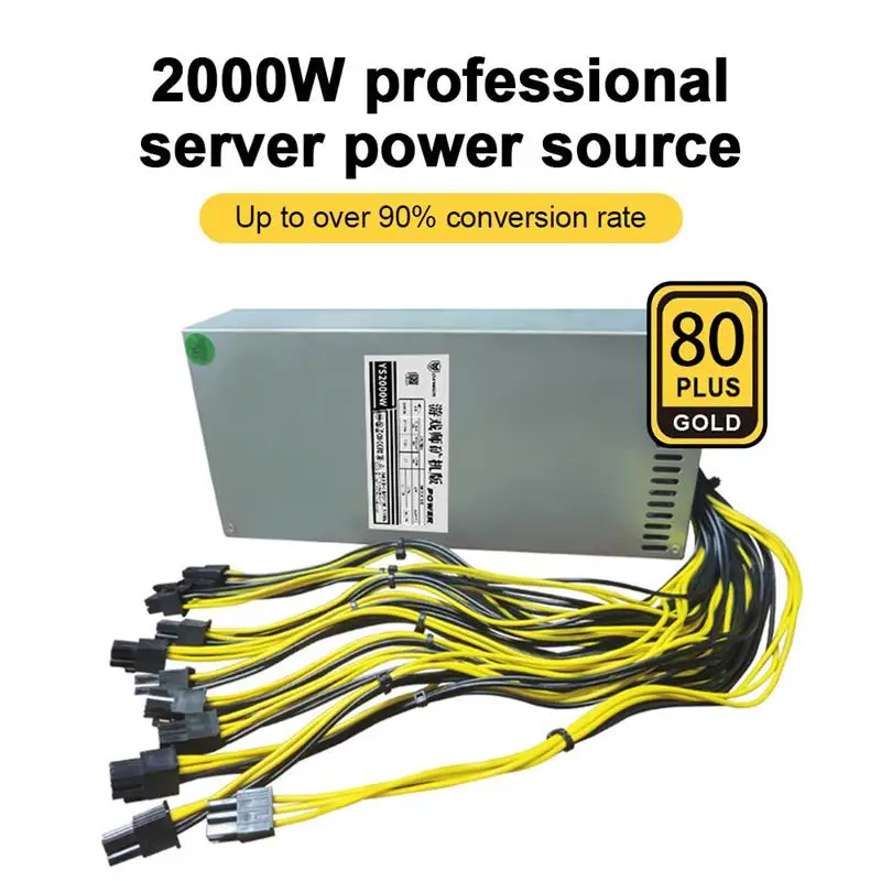 30％割引グレイ系【2021?新作】 マイニング用 電源 2000W PCパーツ PC/タブレットグレイ系-OTA.ON.ARENA.NE.JP