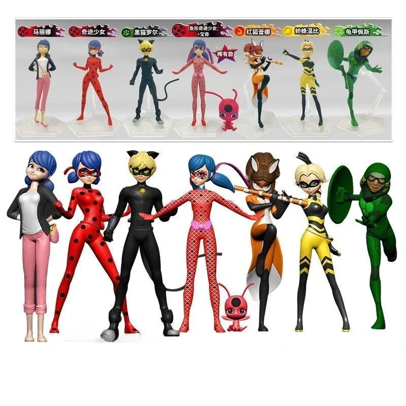 Miraculous-Ladybug-Blind-Box-Toys-figura-de-acci-n-Cat-Nior-Marinette ...