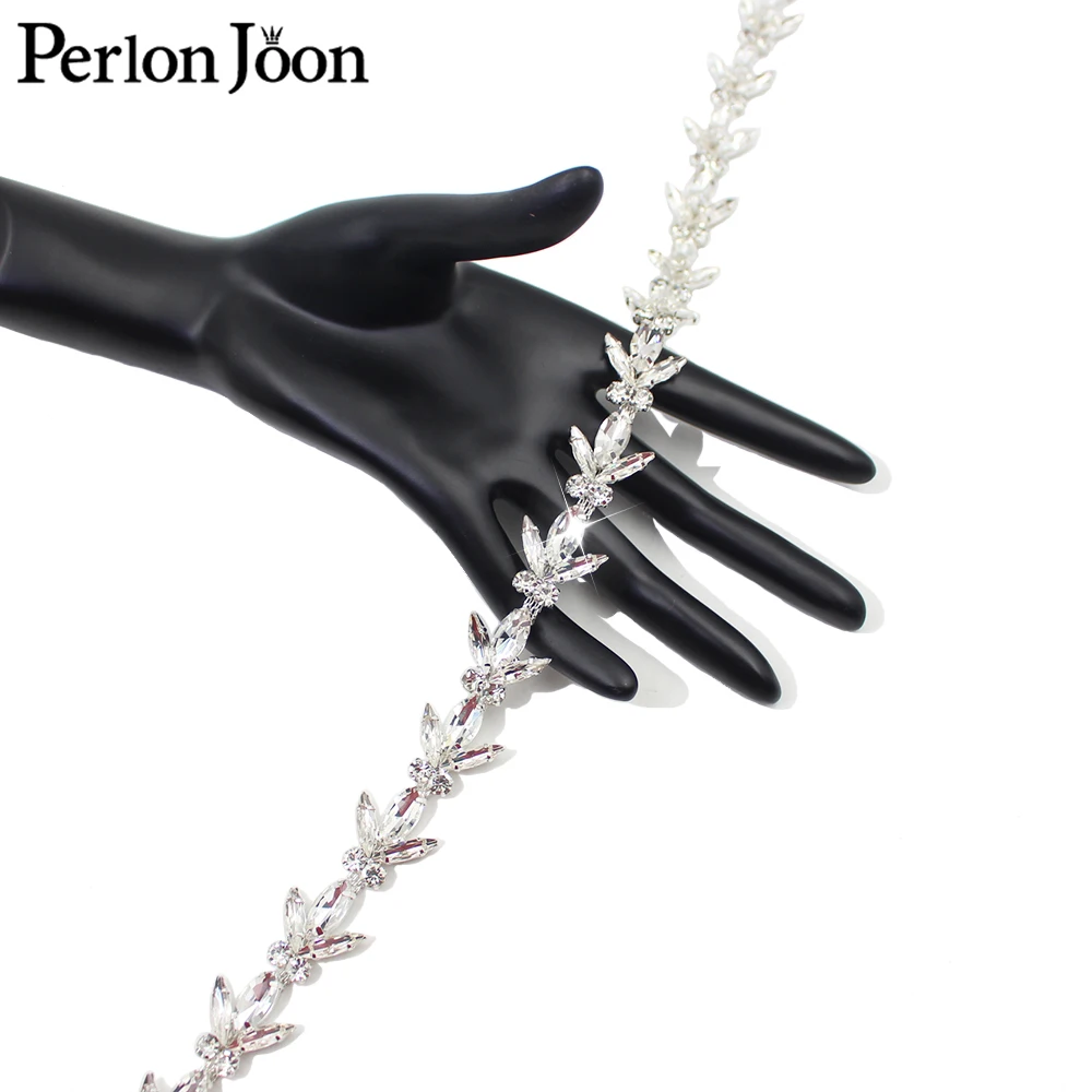 silver-white-Crystal-welding-chain-DIY-decoration-for-high-end-wedding ...