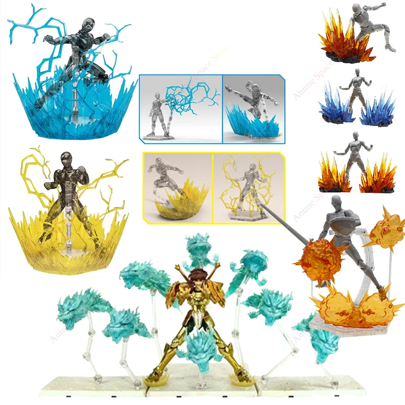 Anime-Lightning-Aeration-Cracking-Explosion-Model-Scene-Shenron-Broli ...