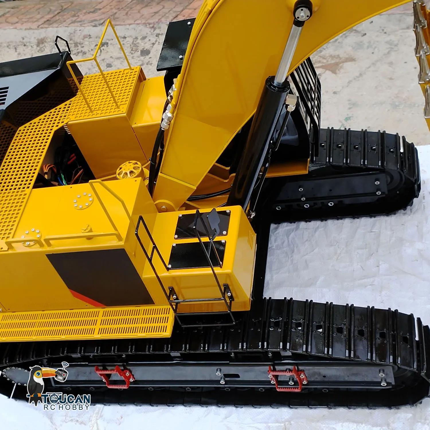 RC Hydraulic Excavator 1/8 C374 Huge 374 Metal Heavy Duty Digger ...