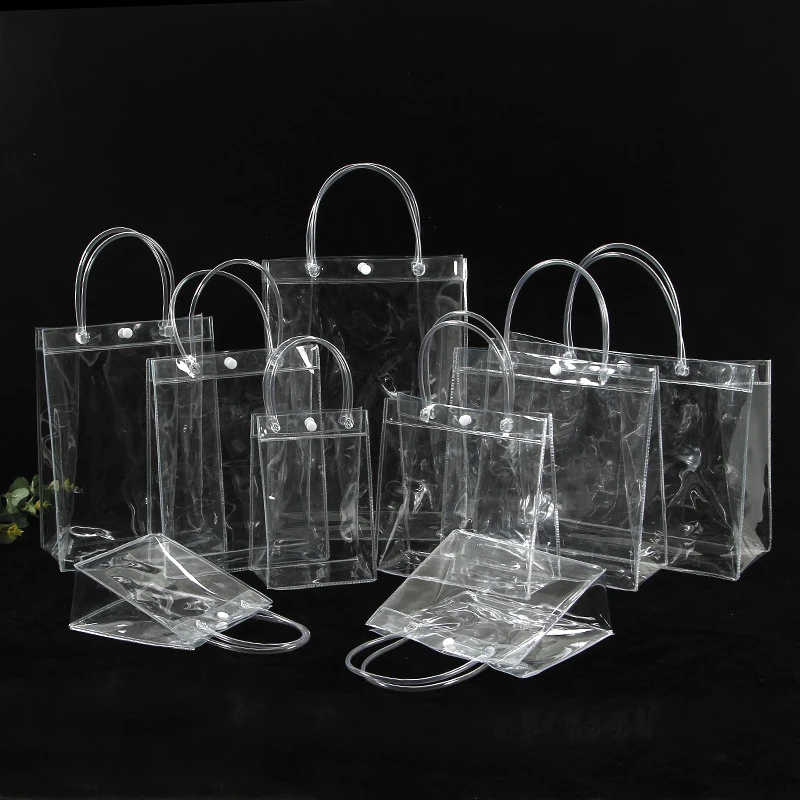 Transparent Plastic Bag Cosmetics | Transparent Plastic Bag Packaging ...