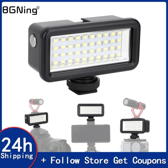 Flashing Camera Lights Background