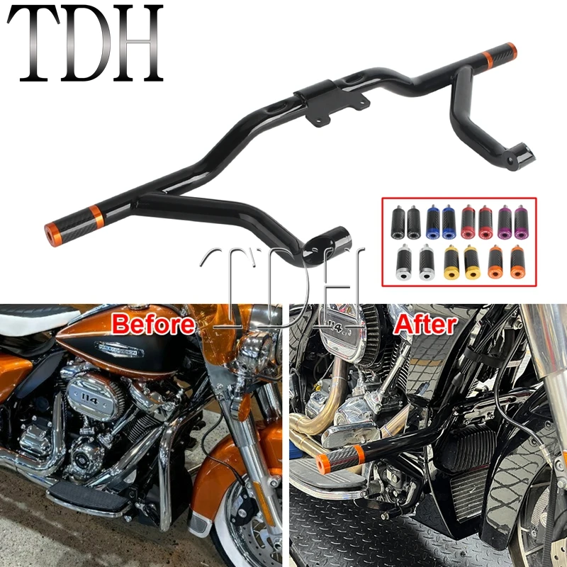 Front Engine Guards For Harley Electra Glide Highway King FLHFB 23-24 ...