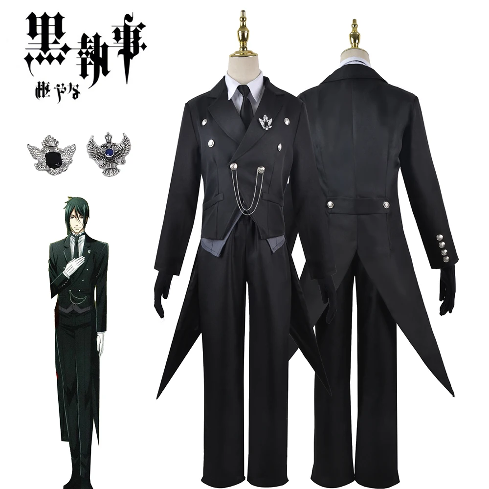 Black-Butler-Cosplay-Japanese-Anime-Kuroshitsuji-Sebastian-Michaelis ...
