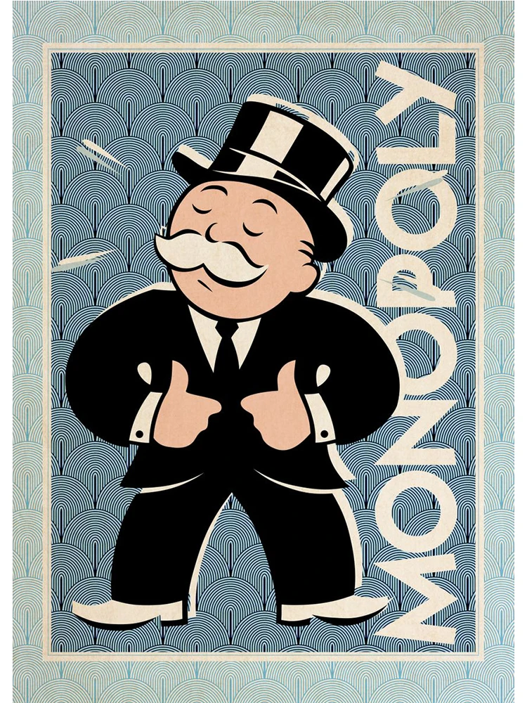 Monopoly Man Cartoon