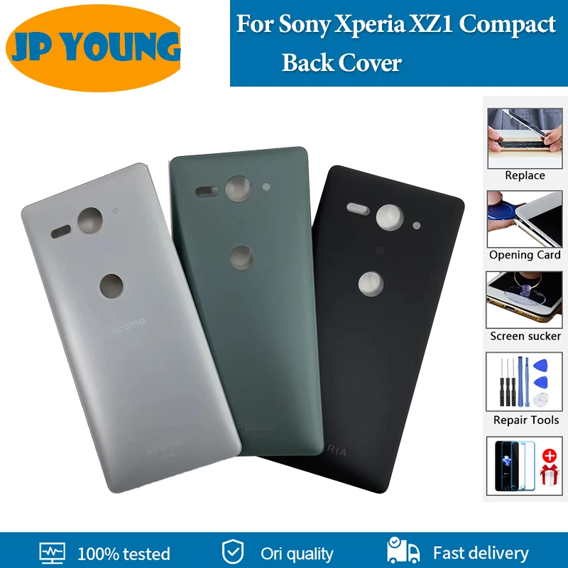Original-Back-Cover-For-Sony-Xperia-XZ2-Compact-Battery-Cover-Back-Lid ...