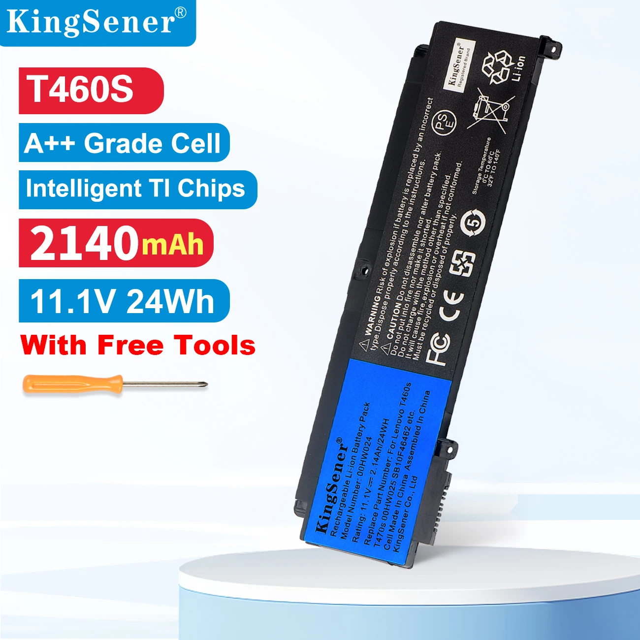 KingSener-T460s-Laptop-Battery-For-Lenovo-T470S-00HW024-00HW025-00HW022 ...