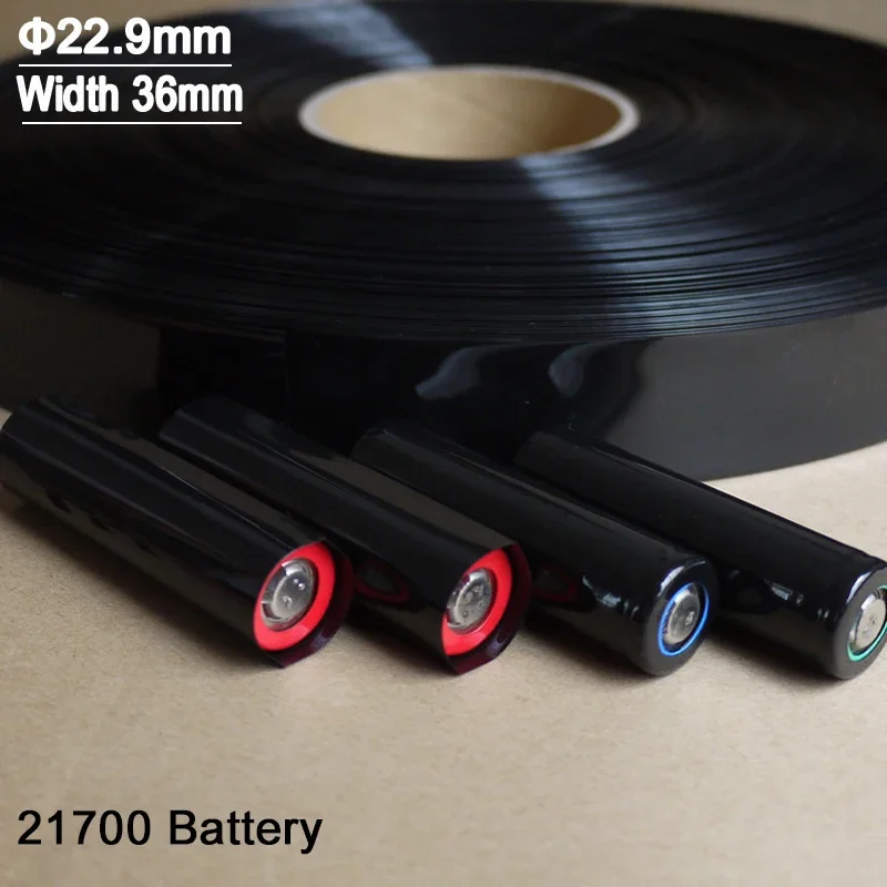 20-500pcs-21700-Battery-Film-Tape-PVC-Heat-Shrink-Tube-Precut ...