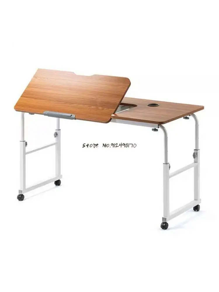 Movable-lifting-cross-bed-table-student-bed-desk-simple-home-desktop ...