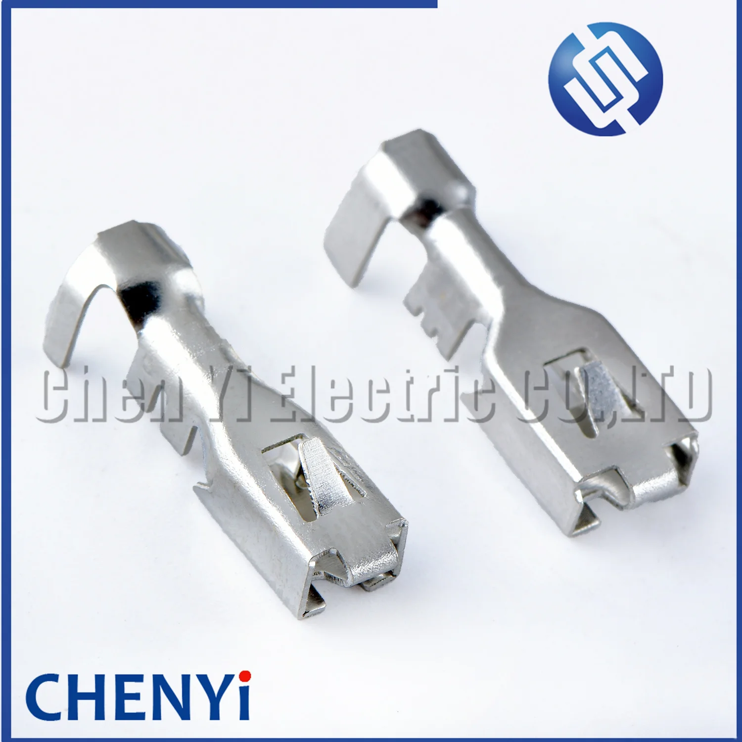 50-Pcs-6-3-4-8-MM-Car-Crimp-Terminal-Spade-Connector-Copper-Pins-Auto ...