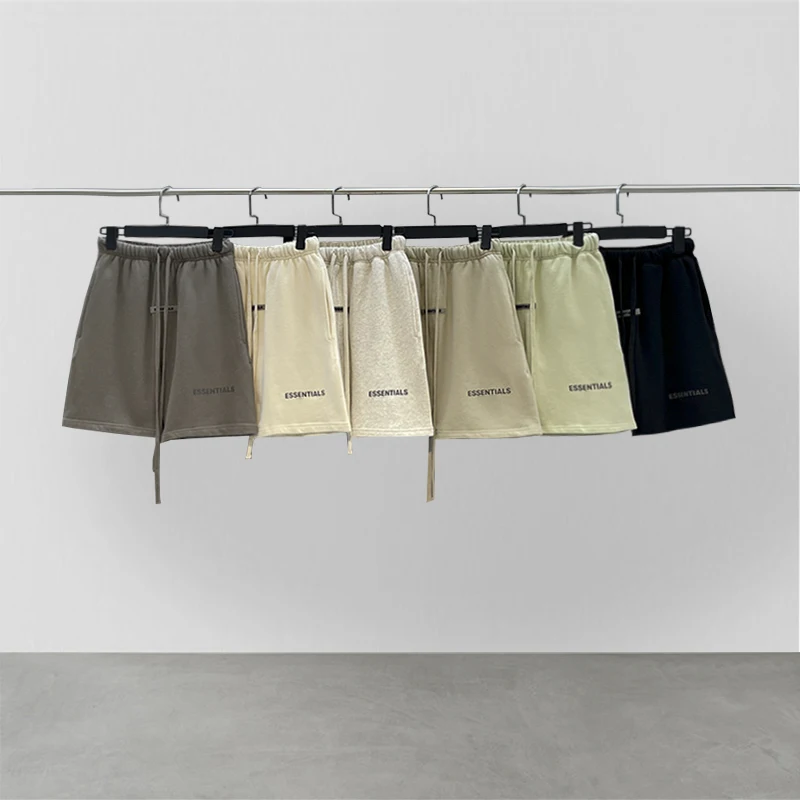 SS19-Classic-Men-s-Simple-Fashion-Brand-ESSENTIALS-Shorts-Reflective ...
