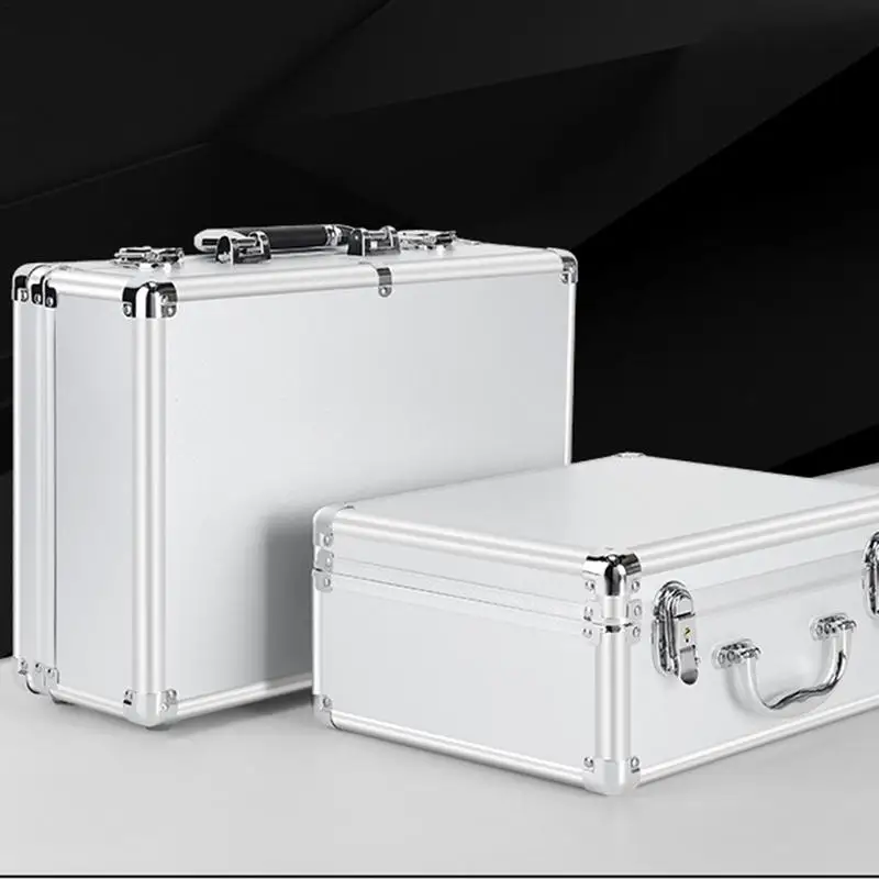 Hard-Side-Briefcases-Aluminum-Document-Case-with-Handle-Design-Built-in ...