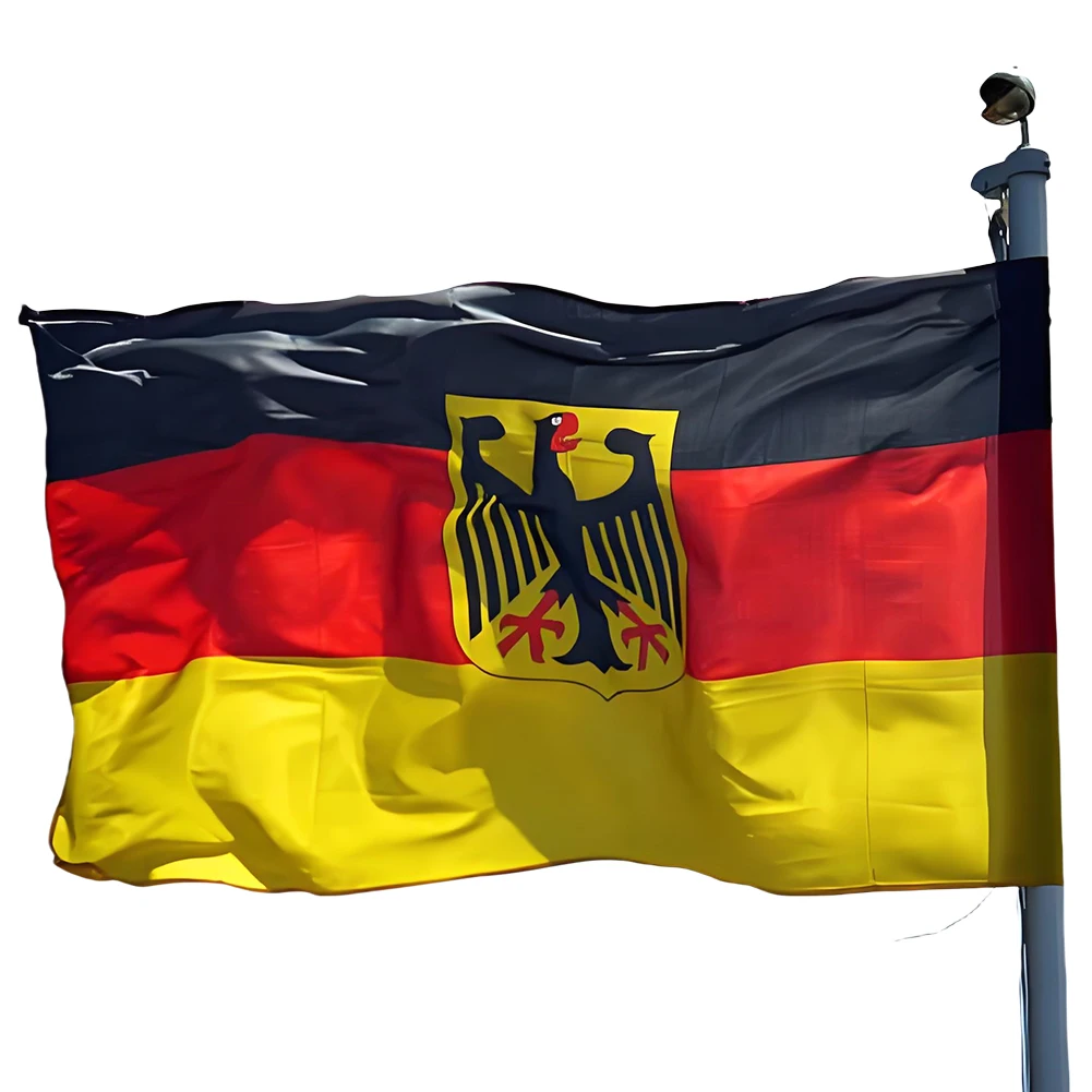 Germany-National-Emblem-Flag-with-Metal-Eyelets-German-Deutschland ...