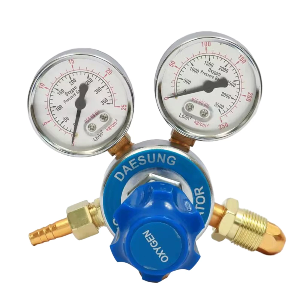Oxygen-Pressure-Reducer-Brass-Dual-Gauge-Pressure-Regulator-Welding ...