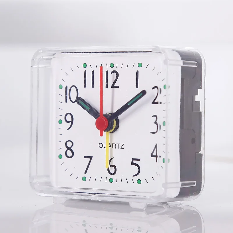 Digital Alarm Clock Bedside Small Alarm Clock Quartz Battery Operated ...