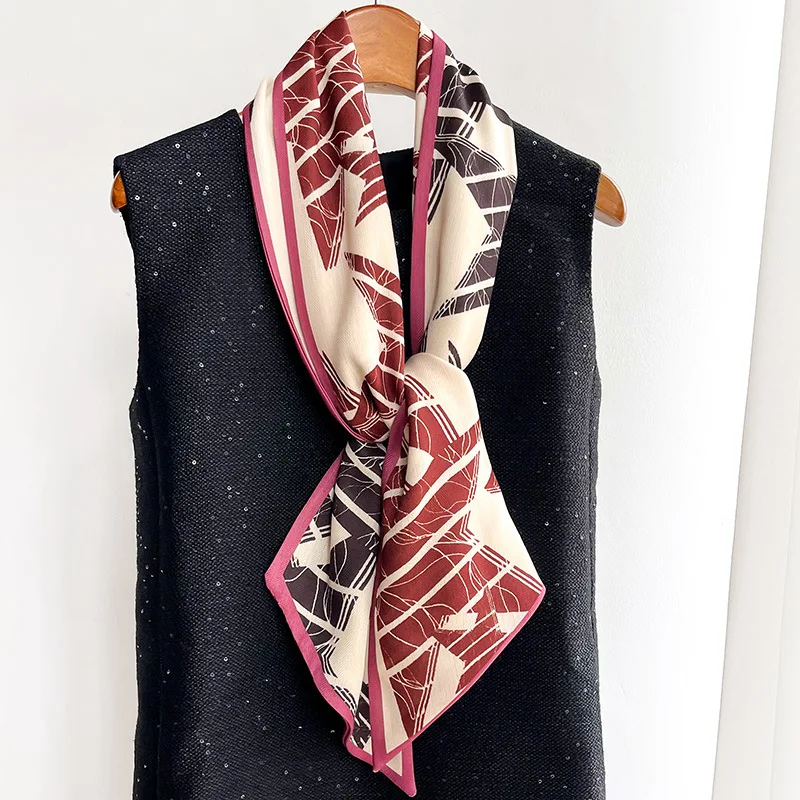 2024-Spring-Summer-Retro-Elegant-Neckerchief-For-Women-Soft-Cozy-21 ...