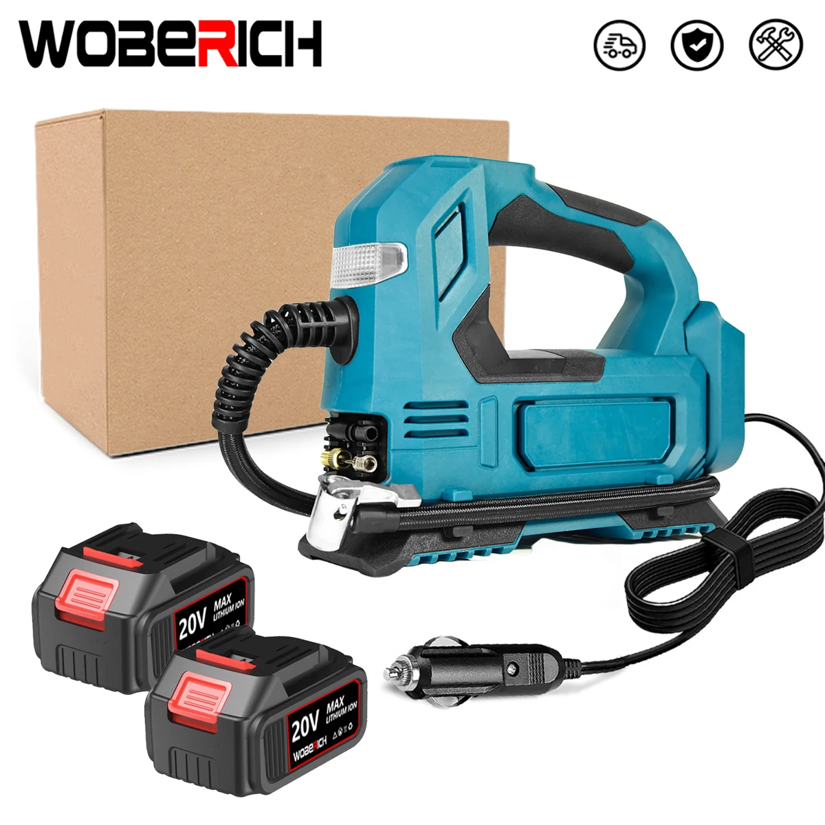 Cordless-Electric-Portable-Air-Pump-Tyre-Inflator-Air-Injector-Bicycle ...