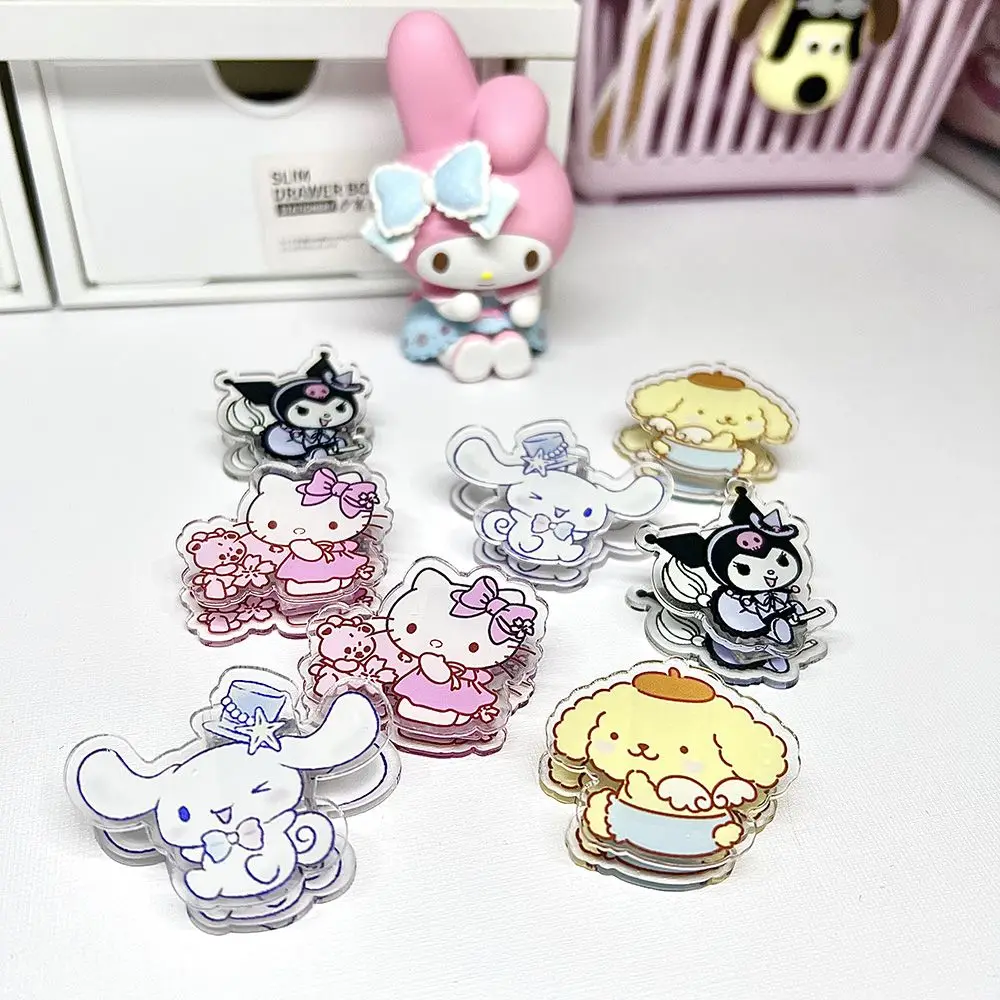 4Pcs-set-Animal-PP-Clip-Acrylic-Cute-Page-Holder-Paper-Clips-Binder ...