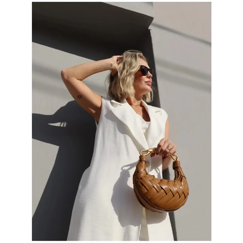 JW PEI Bird's Nest Bag, Woven Bag, Women's Shoulder Bag, Crossbody Bag ...