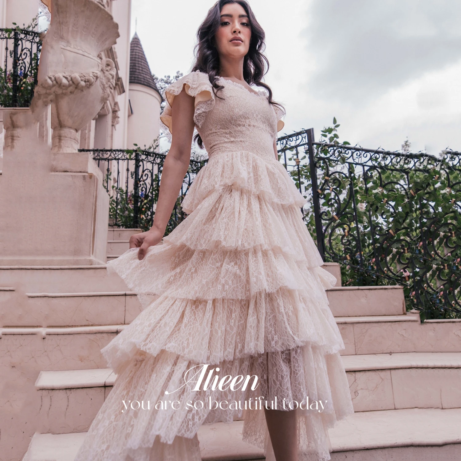 Aileen-Robe-de-Soir-e-l-gante-et-Luxueuse-en-Dentelle-pour-Femme-Tenue ...