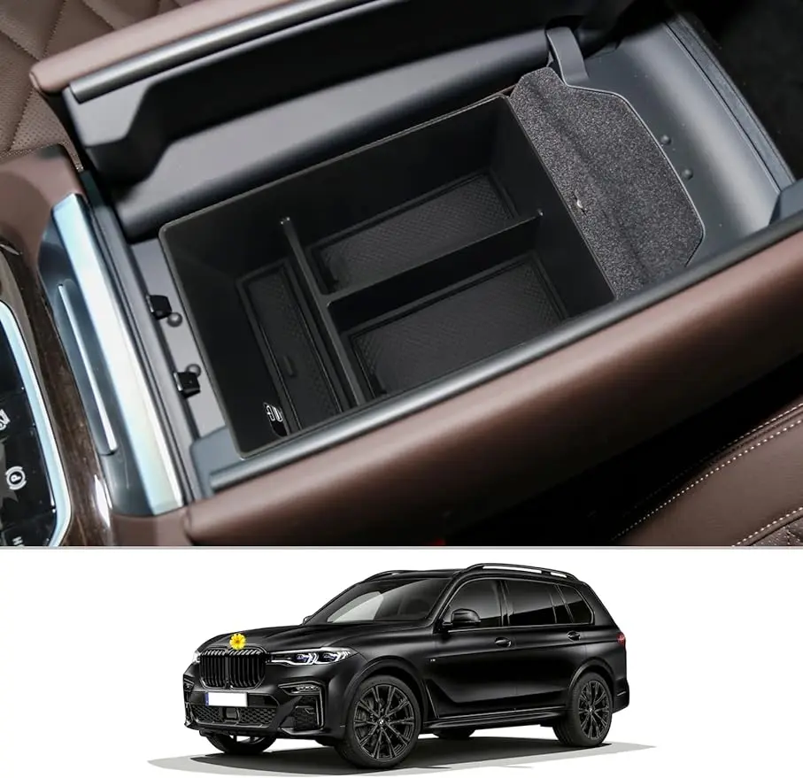Armrest-Storage-Box-Center-Console-Tray-Suitable-For-BMW-X5-X6-X7-G05 ...