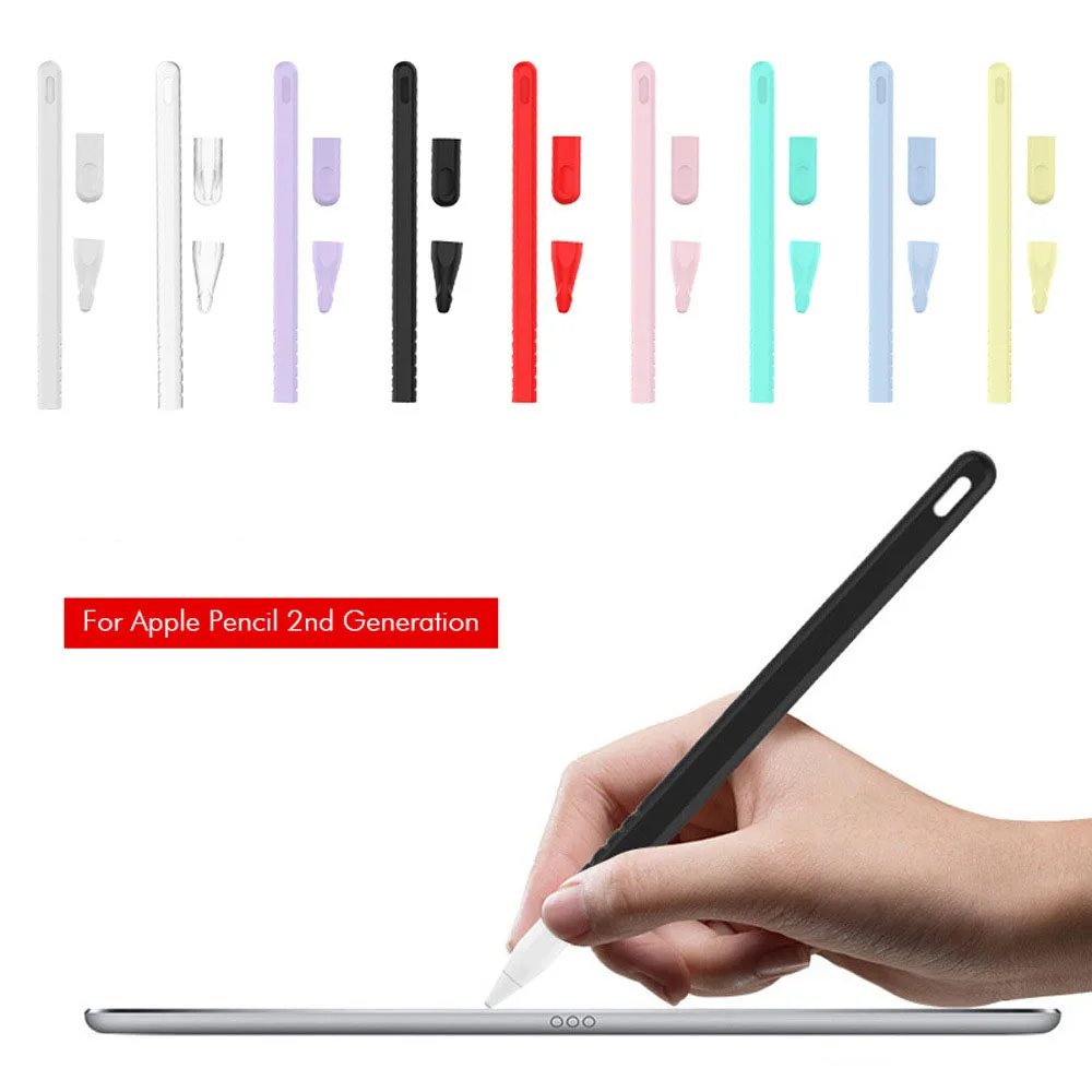 50pcs-Soft-Silicone-Protective-Case-Suitable-for-Apple-Pencil-2 ...