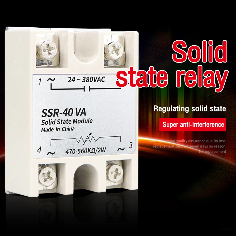 SSR-10VA-25VA-40VA-60VA-80VA-100VA-Solid-State-Relay-Voltage-Regulator ...