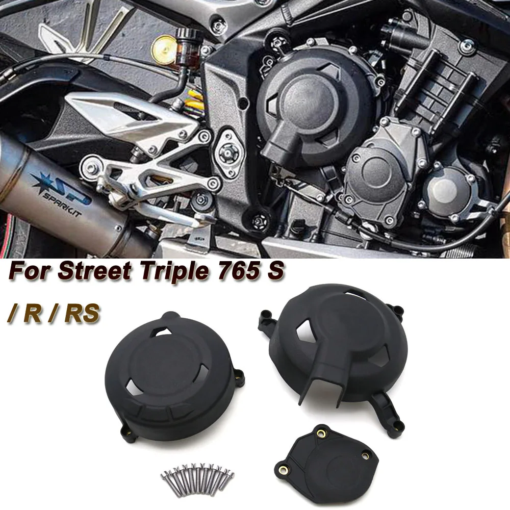 New-For-Daytona-675-R-Engine-cover-Protection-case-For-Street-Triple ...