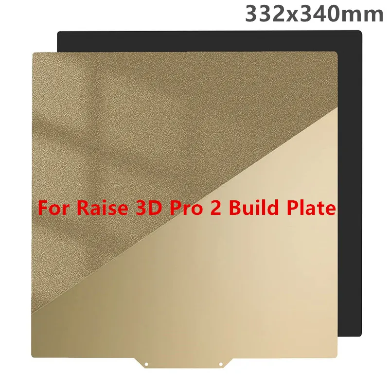 ENERGETIC-Upgrade-Raise-3D-Pro-2-Build-Plate-PEI-Sheet-332x340mm-Double ...