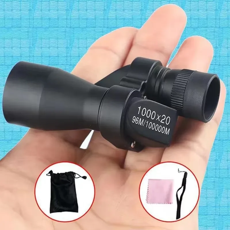 Portable Mini Pocket Monocular Telescope with 1000x Magnification 20mm ...