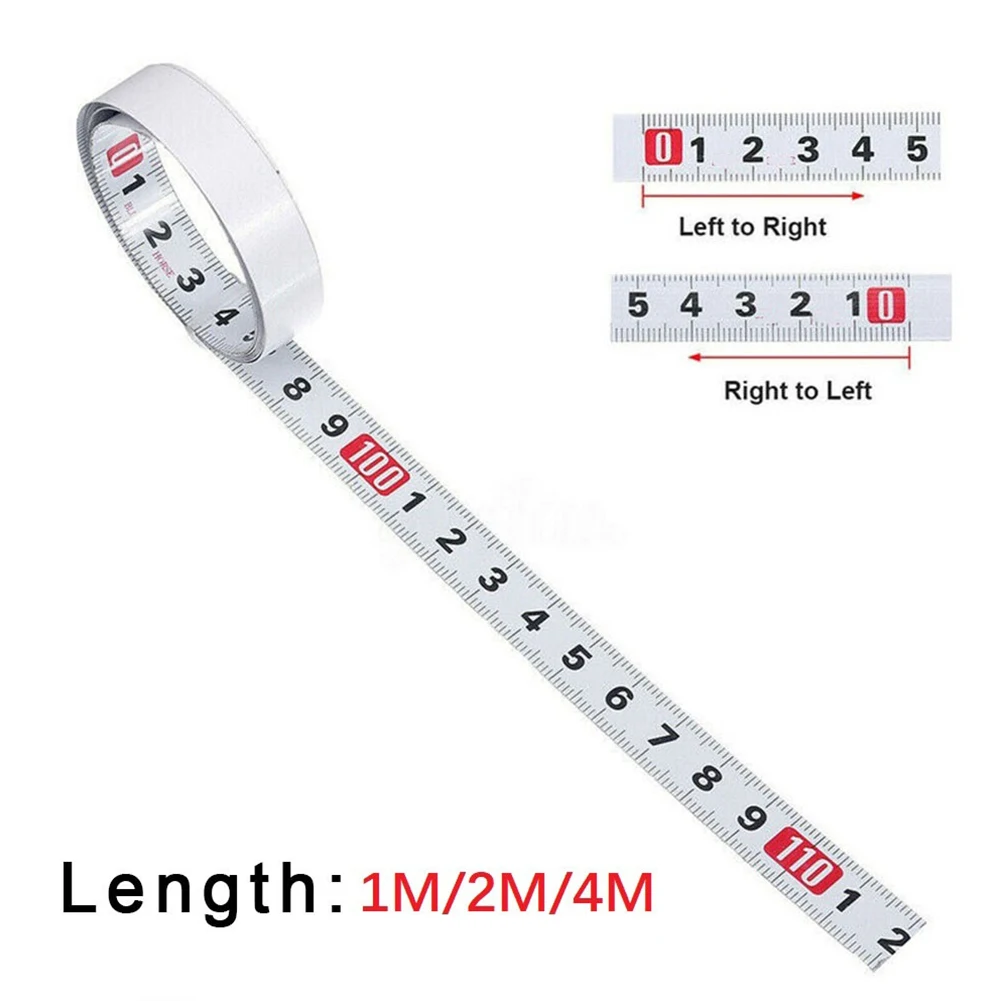 1-2-4M-Miter-Track-Tape-Measure-Stainless-Steel-Metric-Scale-Ruler-For ...